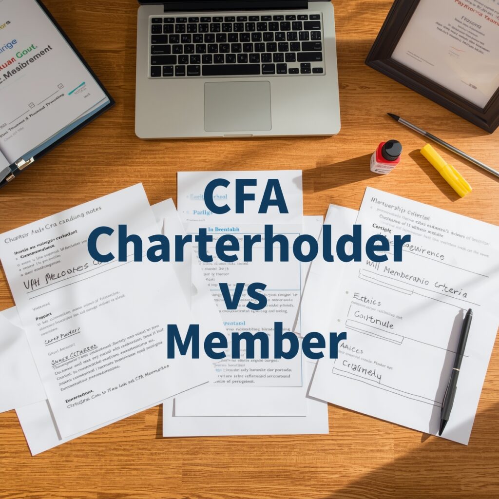 CFA Charterholder vs Member: Key Differences & Impact | VGLD