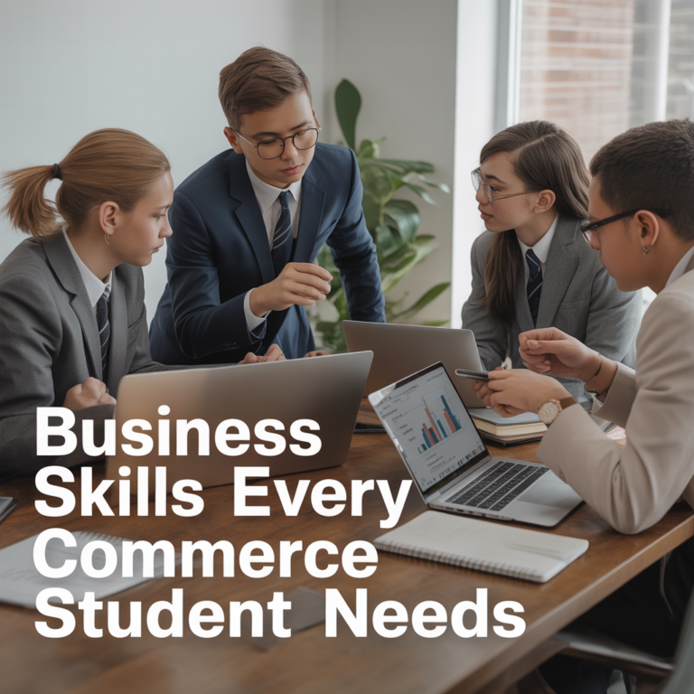 Top Business Skills Every Commerce Student Needs | VGLD